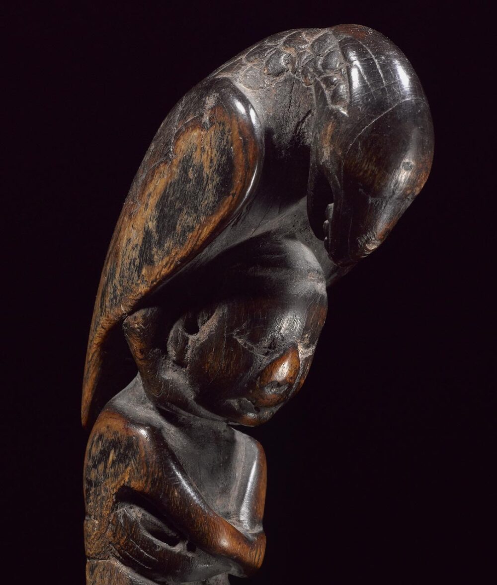 Handle from a Betel Nut Crusher | Bruce Frank Primitive Art Gallery